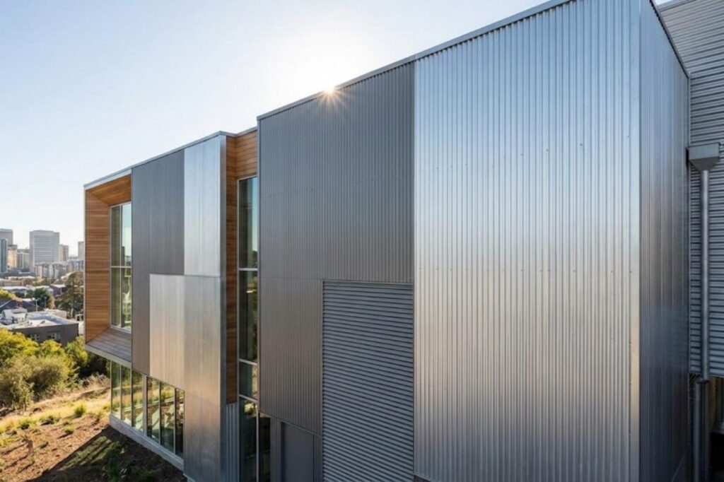 Galvalume Cladding for Modern Buildings - Zhaojian